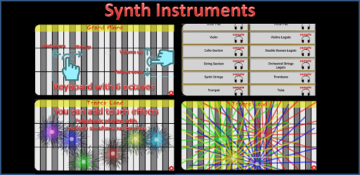 Synth Instruments Android App