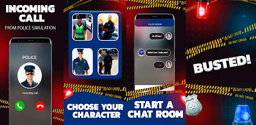 Fake call police - chat pranks Android App