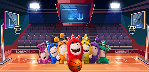 The Oddbods Basketball Android App