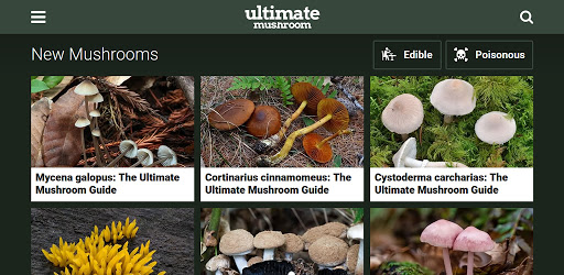 Ultimate Mushroom Library Android App