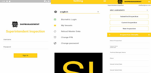 Superintendent Inspection Android App