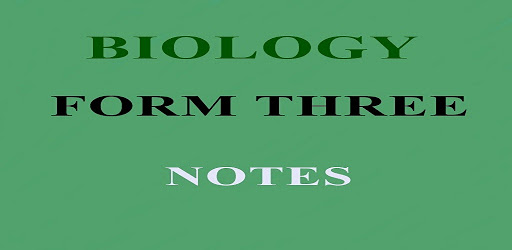 Biology : form 3 notes Android App