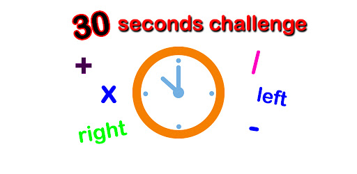 30 seconds challenge Android App