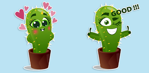 WAStickerApps - Cute Cactus Stickers for WhatsApp Android App