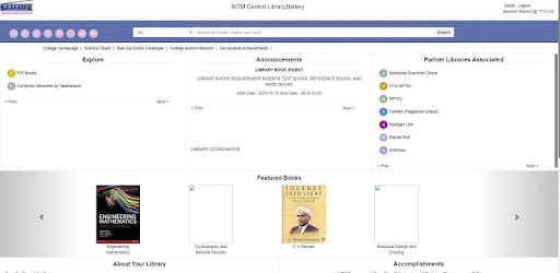 Easylib Mount Carmel College Android App