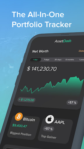 AssetDash: Portfolio Tracker para PC / Mac / Windows 11,10,8,7 - Descarga gratis - Napkforpc.com