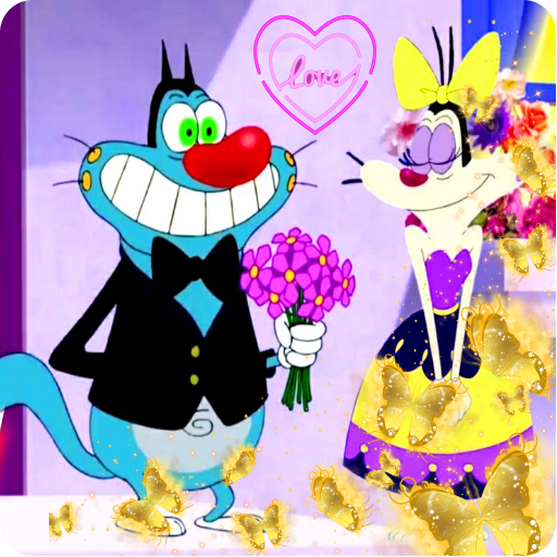 Oggy And The Cockroaches Olivia Wallpaper