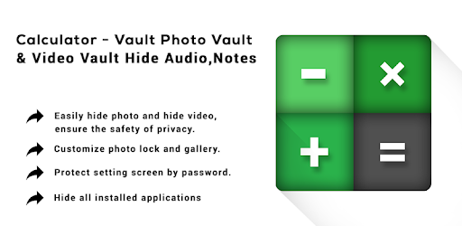 Calculator - Vault Photo Video Android App