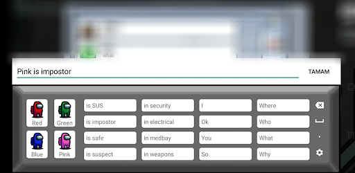 ImpoKeyboard Pro - Custom Keyboard for Among Us Android App