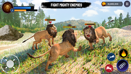 Lion Family Sim Lion Games 3D for PC / Mac / Windows 11,10,8,7 - Free ...