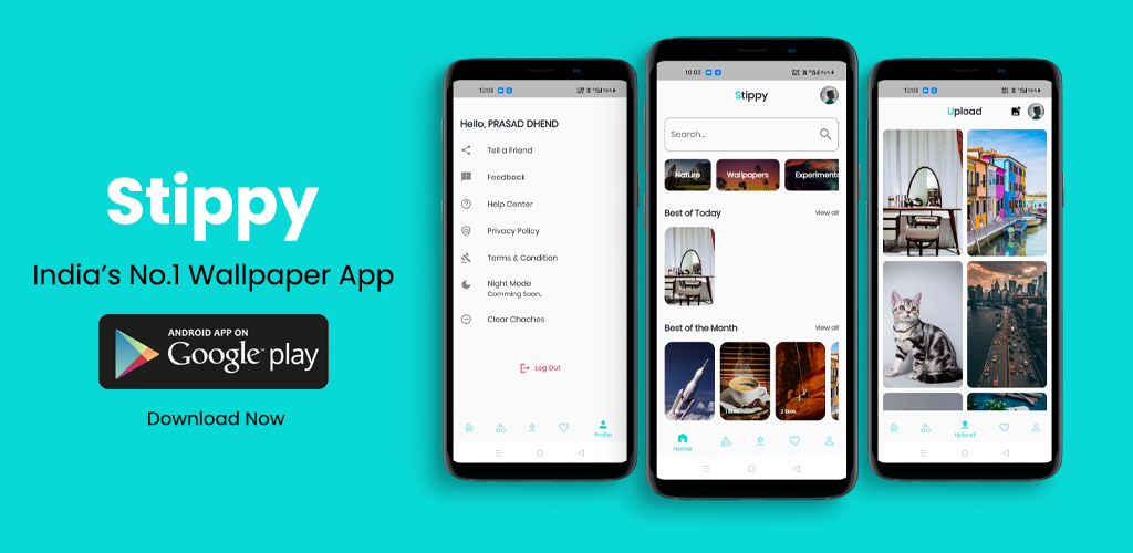 Stippy - Wallpaper App - Latest version 1.0.0 for Android App Photography