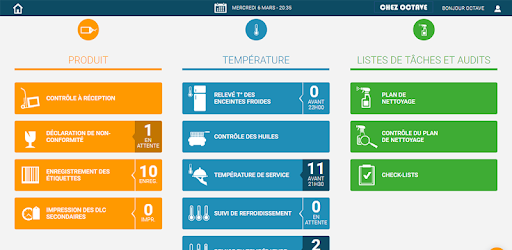 Octopus HACCP Android App