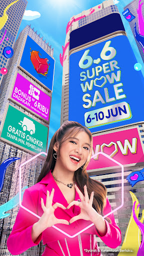Lazada 6.6 Super WOW Festival - Overview - Google Play Store - Indonesia