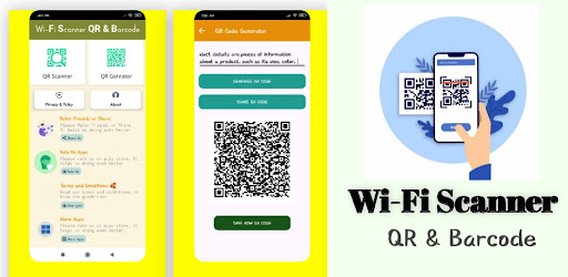 Wi-Fi Scanner QR Code Android App