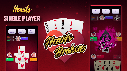 Hearts Single Player - Offline - Apps on Google Play Hearts Single Player - Offline - Apps on Google Play