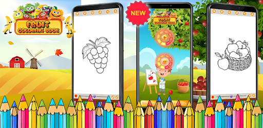 Fruits Coloring Book 2019 - FREE Android App