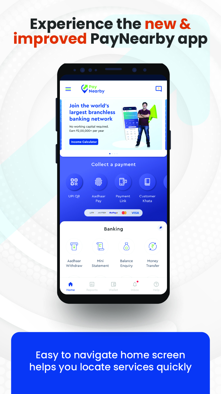 Download and Run PayNearby - Aadhaar ATM, DMT on PC for Free