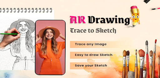 AR Drawing Trace to Sketch Android App