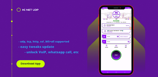 Hi Net Udp Android App