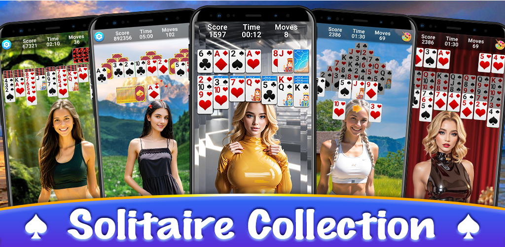 Solitaire Collection Girls - Versi Terbaru Untuk Android - Unduh Apk