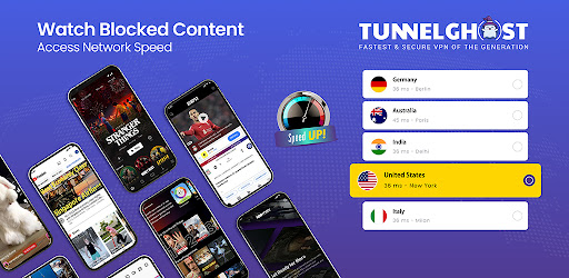 Tunnel Ghost - Secure Fast VPN Android App