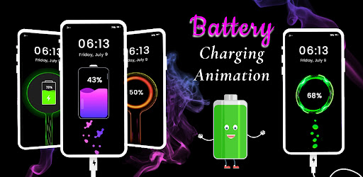Battery Charging Animation 4D Android App