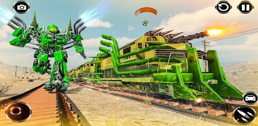 Train Robot Car Transform Simulator Android App