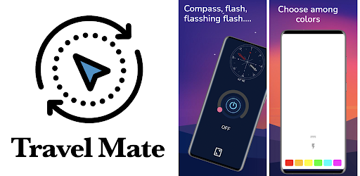 TravelMate: Compass Flashlight Android App