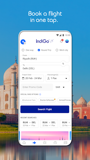 تنزيل IndiGo Flight Ticket Booking APK لاندرويد