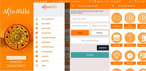 AstroVidhi - Kundali Horoscope Android App