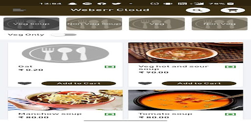 Food And Beverage Android App