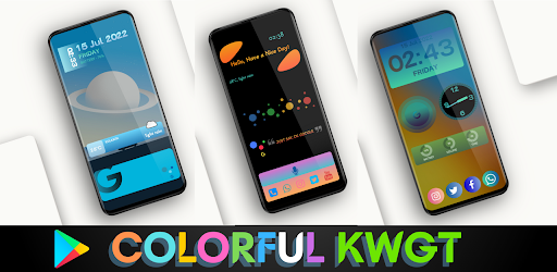 Colorful KWGT Android App