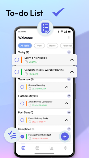 Schedule Planner & To-Do List: Task Manager & Reminder