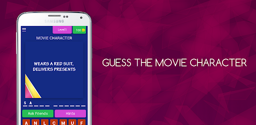 GUESS THE MOVIE CHARACTER Android App