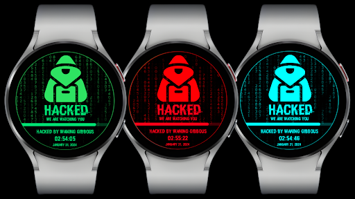 Baixe a versão Android de Hacker Watch Face APK