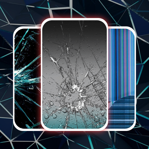 Smashed Screen Background