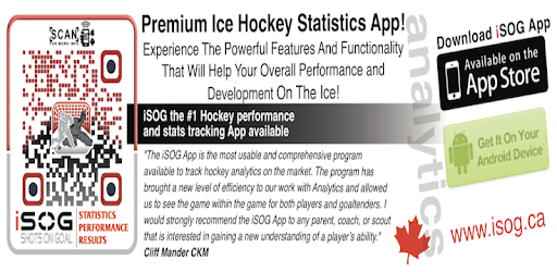 iSOG PRO Goalie & Player Stats Android App