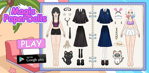 Magic Paper Dolls: DIY Games Android App