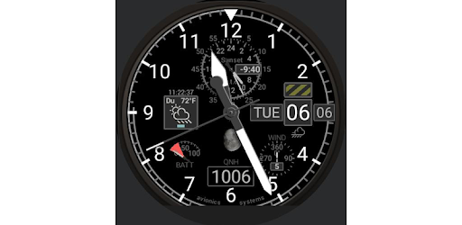 Aviator Watch Face for Pilots, QNH. Read the NEWS!
