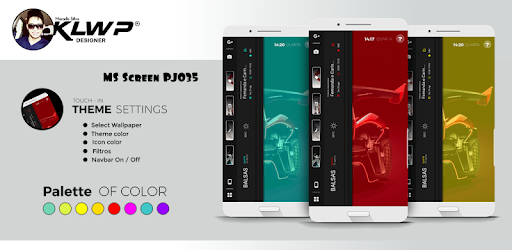 MS - PJ035 Theme for KLWP Android App