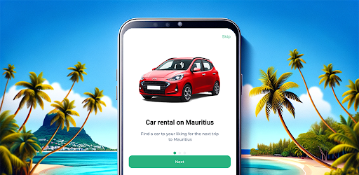 Mauritius car rental Android App