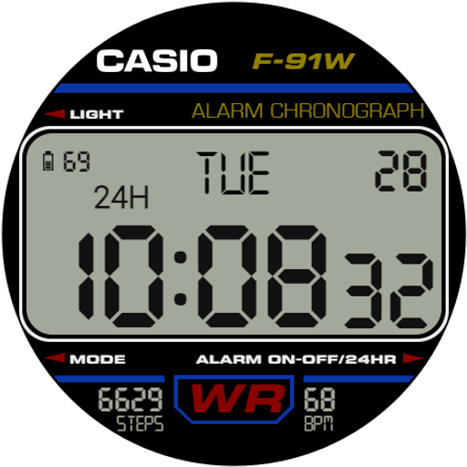 Casio F-91W Watch Face for PC / Mac / Windows 11,10,8,7 - Free Download ...
