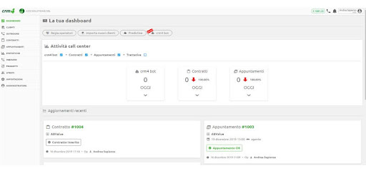 crm4 - Software Call Center Android App