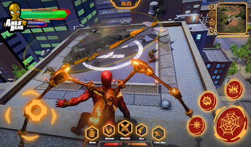 Iron spiderman games store