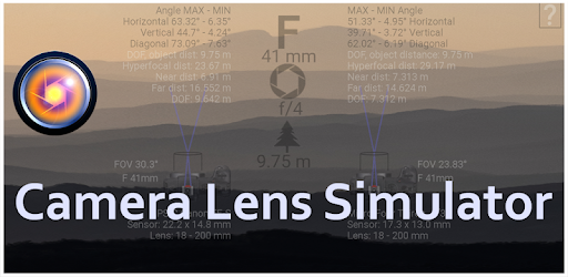 Camera Lens Simulator Android App