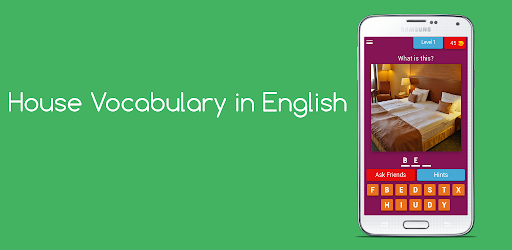 House Vocabulary in English Android App