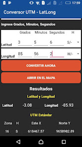 Conversor UTM - Lat/Long - Aplicaciones en Google Play