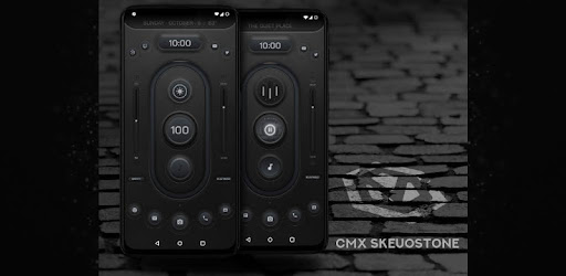 CMX - SkeuoStone · KLWP Theme Android App