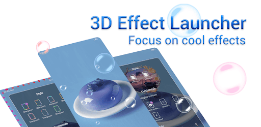 3D Effect Launcher - Cool Live Effect, Wallpaper Android App