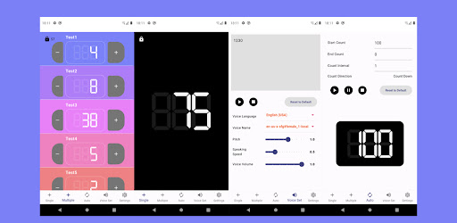 Multiple Tally Counter - voice Android App